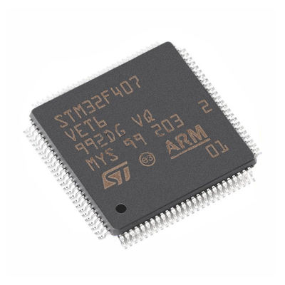 จำหน่ายวงจรรวม MCU STM32F407VET6TR STM32F407VET STM32F407V LQFP-100 ไมโครคอนโทรลเลอร์พร้อมไอซี ...